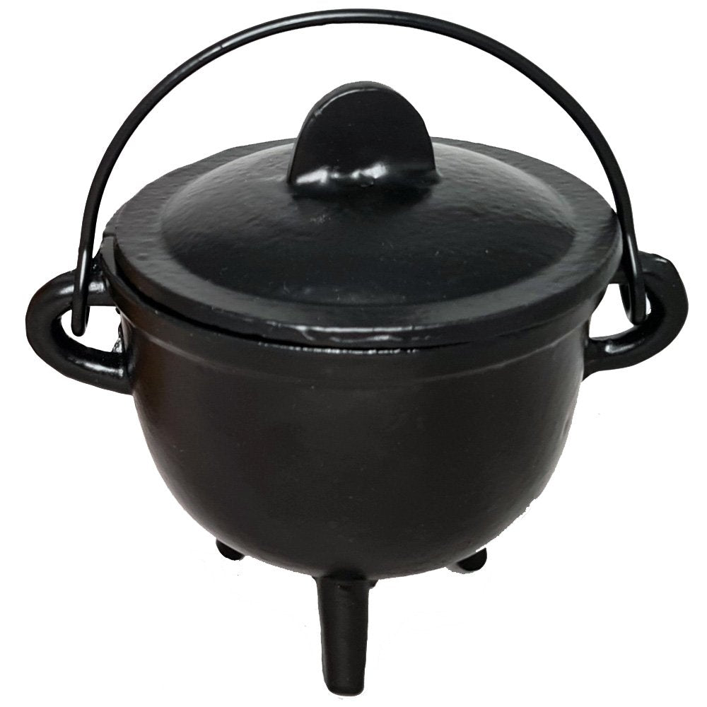 Cast Iron Cauldron Plain – Crystal Wonderland