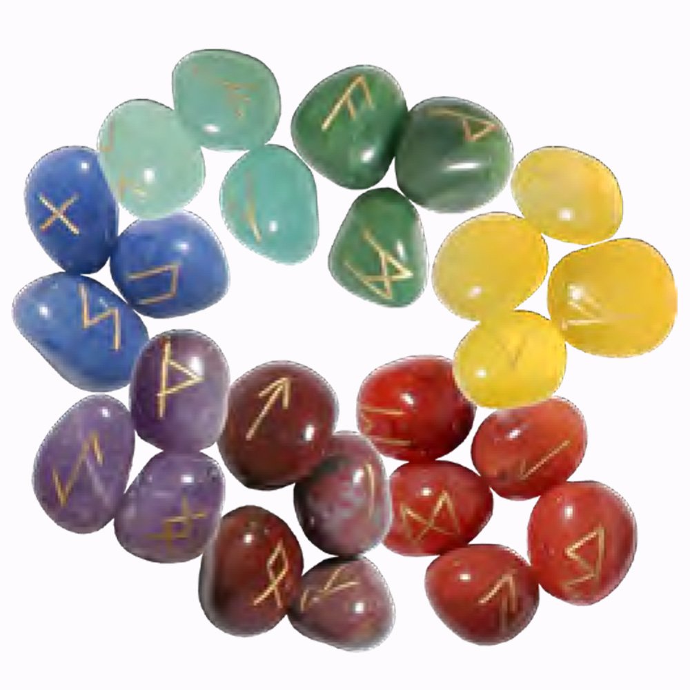 Rune Set Seven Chakra – Crystal Wonderland