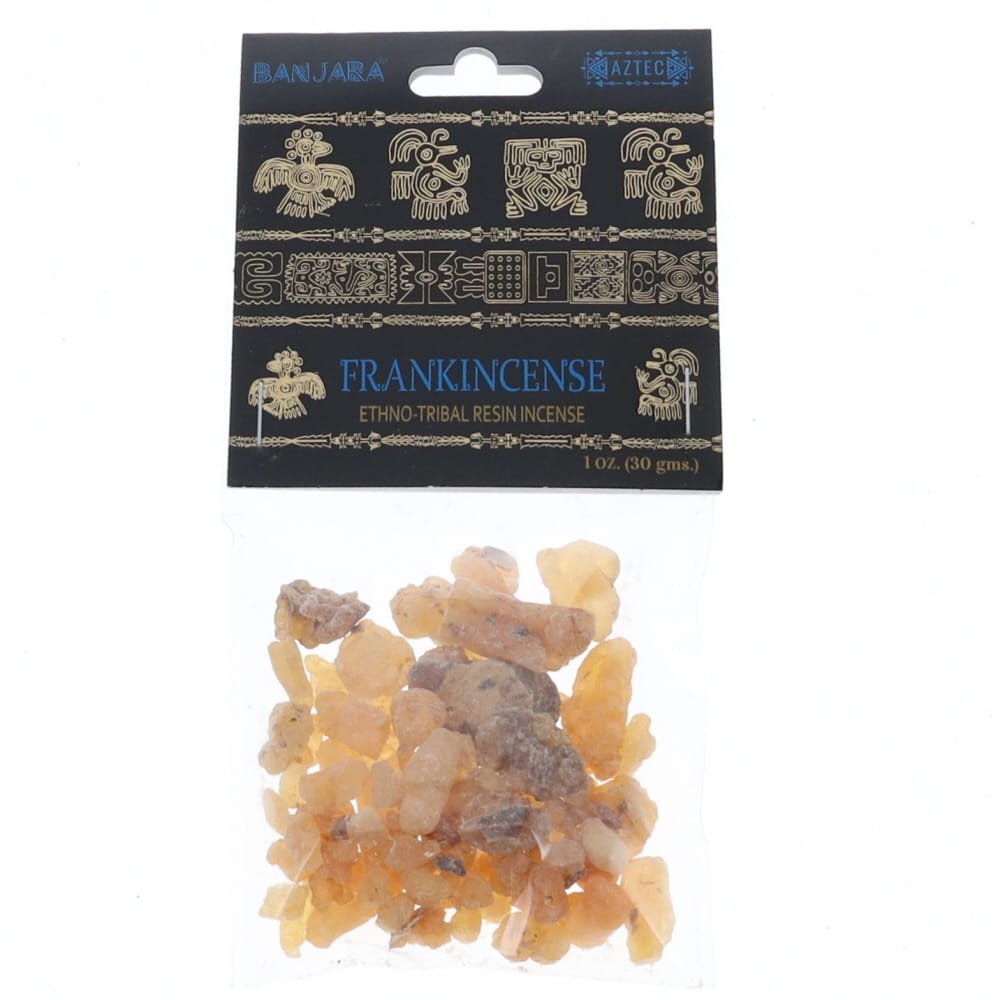 Frankincense Resin Ethno-Tribal Bankara Azteca – Crystal Wonderland