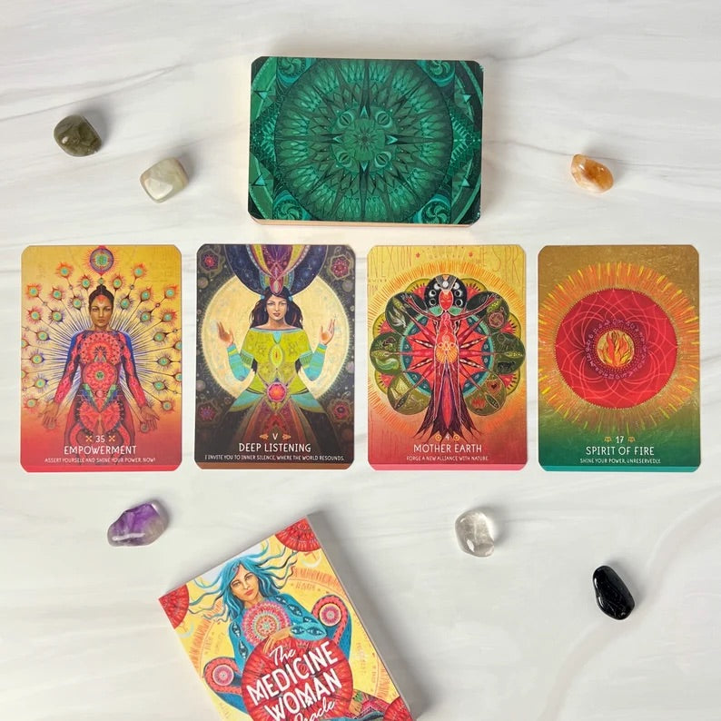 The Medicine Woman Oracle Cards – Crystal Wonderland