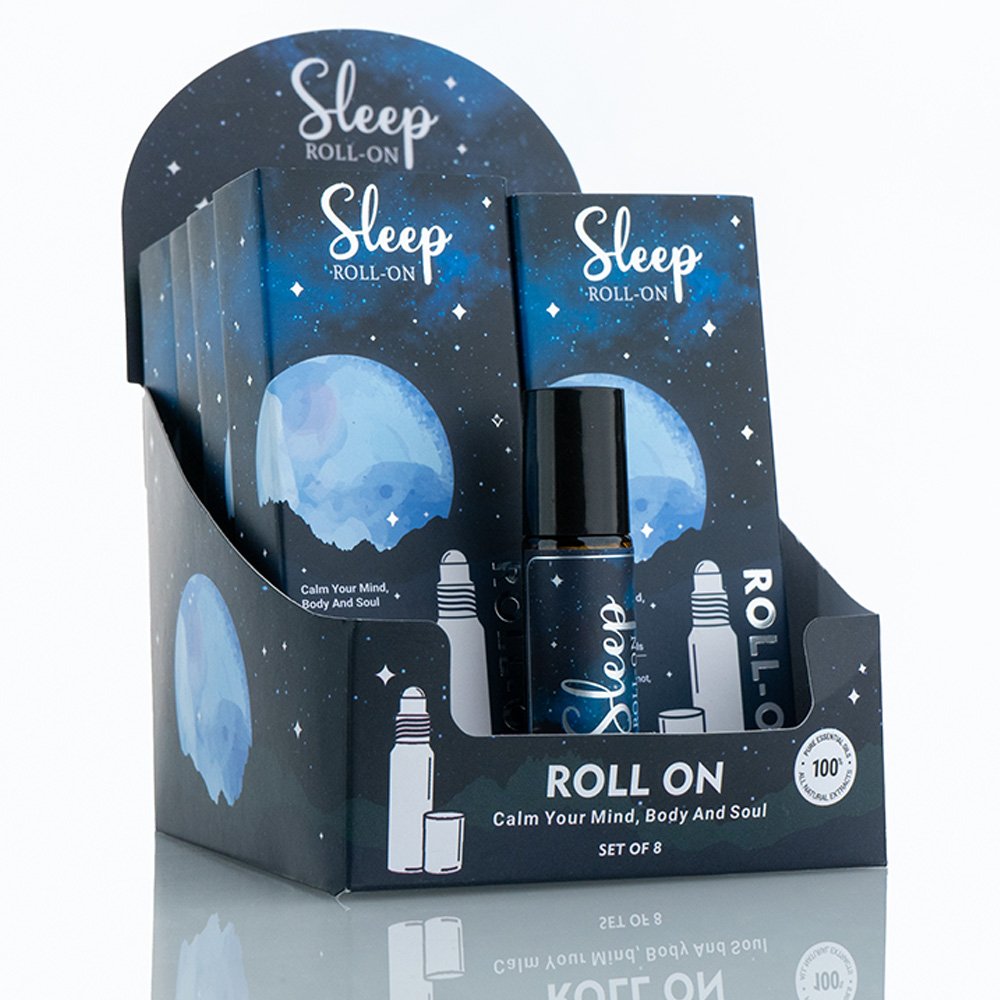 Sleep Roll-On Essential Oil Song of India 10ml – Crystal Wonderland