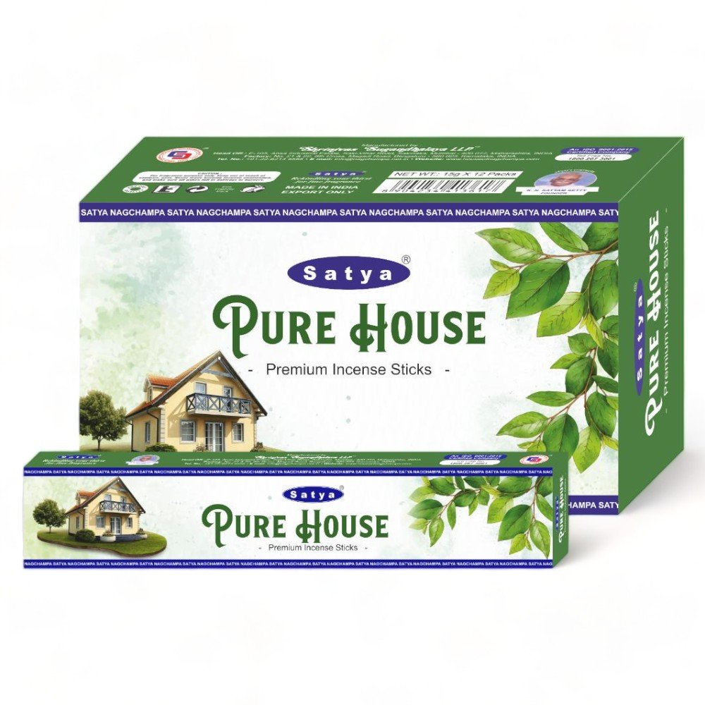 Satya Premium Mumbai Pure House Incense Sticks – Crystal Wonderland