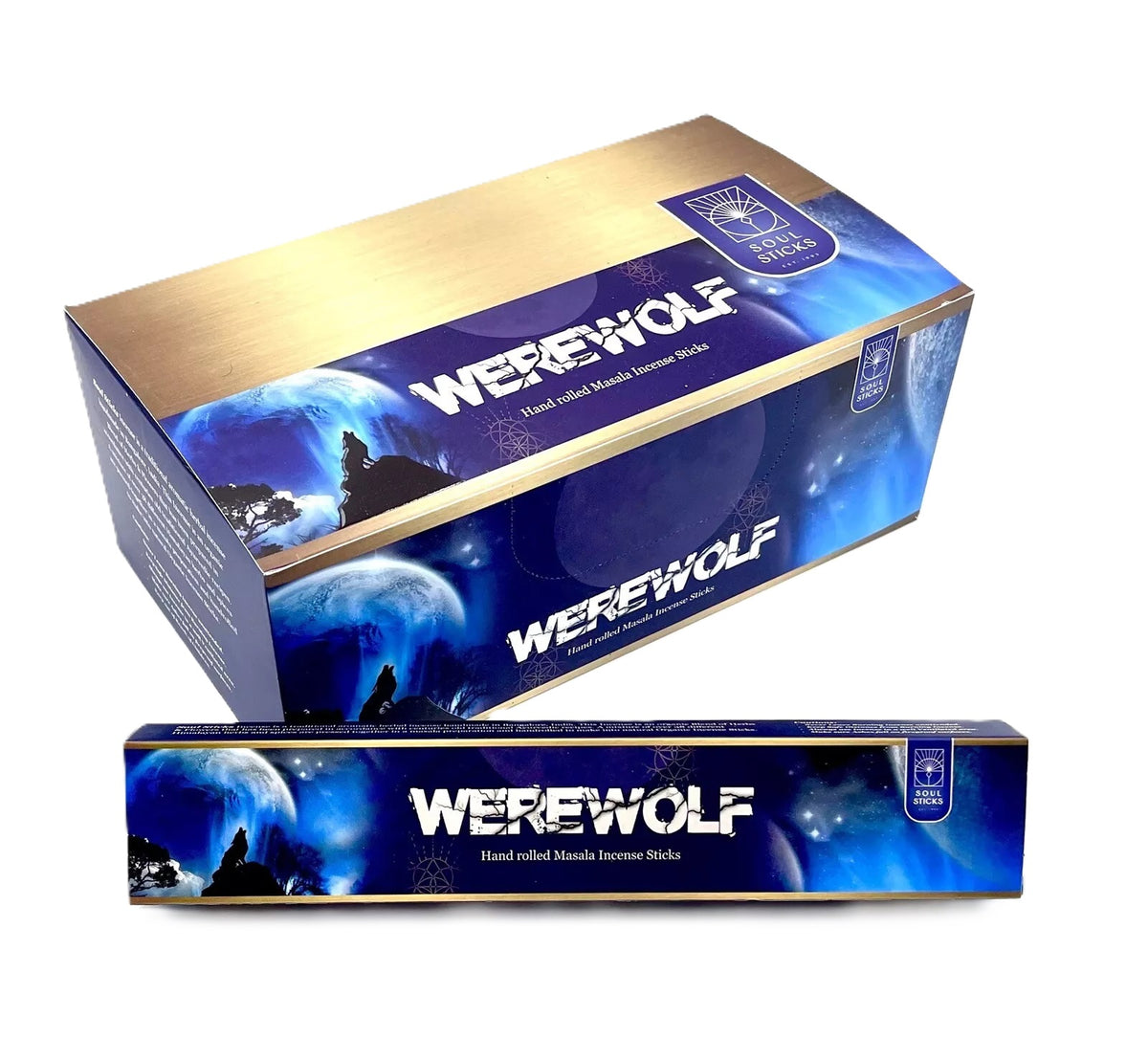 Werewolf Soul Incense Sticks - Premium Aromatherapy for Calm – Crystal ...