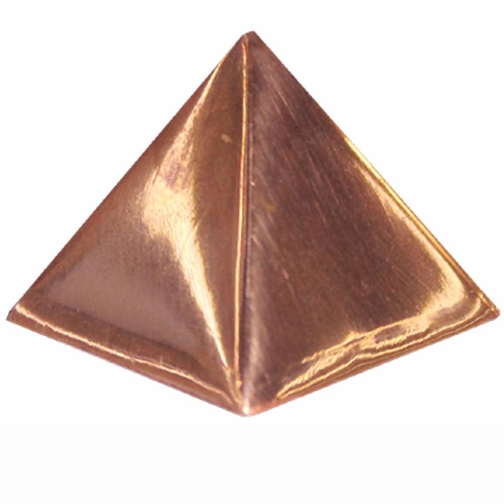 Solid Copper Pyramid 25-30mm Base – Crystal Wonderland