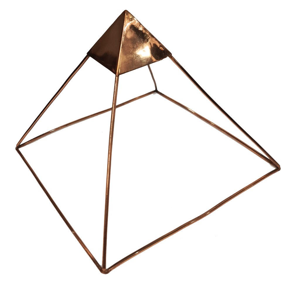 Copper Pyramid 22 cm – Crystal Wonderland