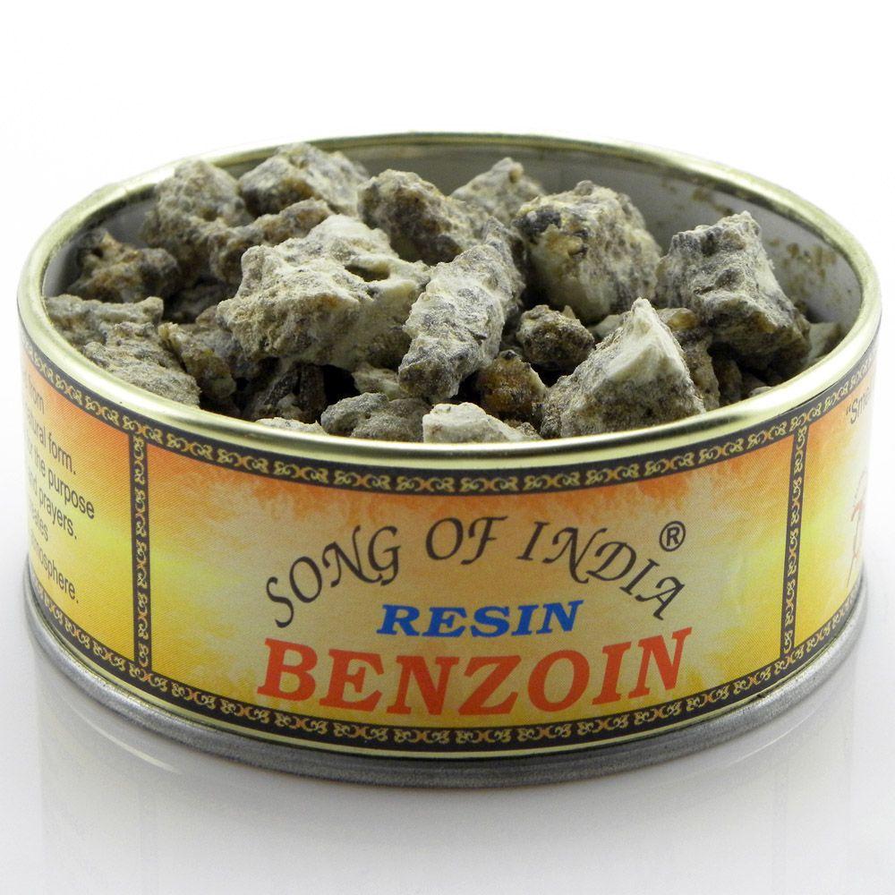 Song of India Benzoin Natural Resin 75gms – Crystal Wonderland
